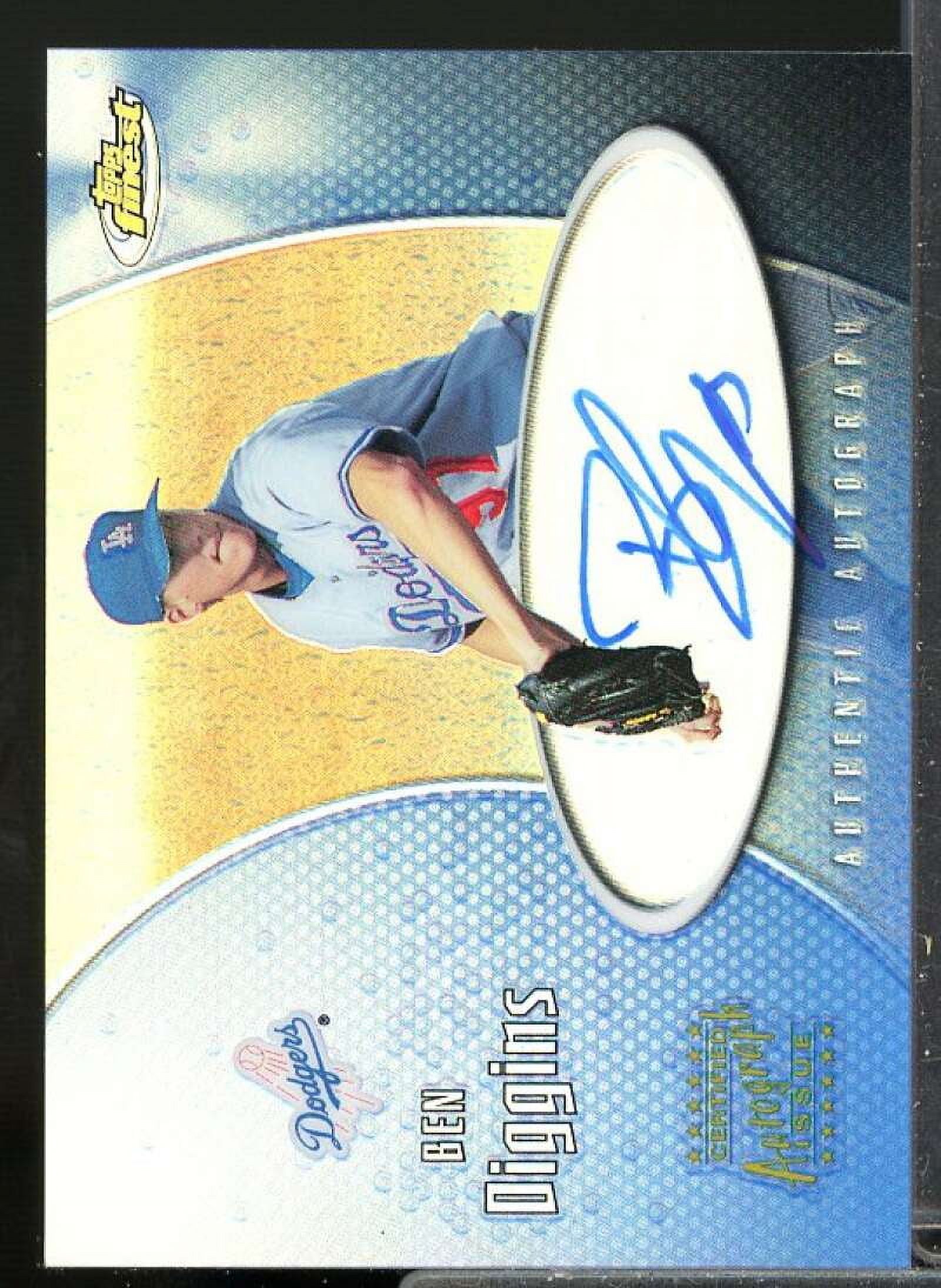 Ben Diggins Rookie Card 2001 Finest Autographs #FABD - Walmart.com