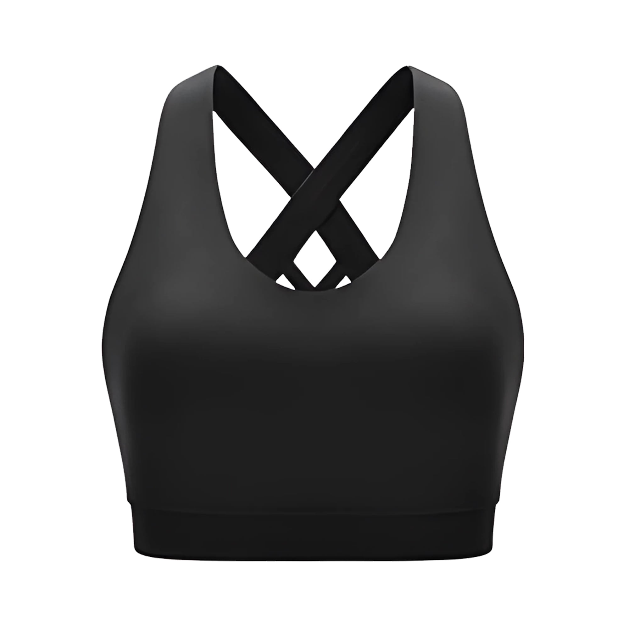 Ben Din Clothing Women's Cross Back Sports Bra, Medium - Walmart.com