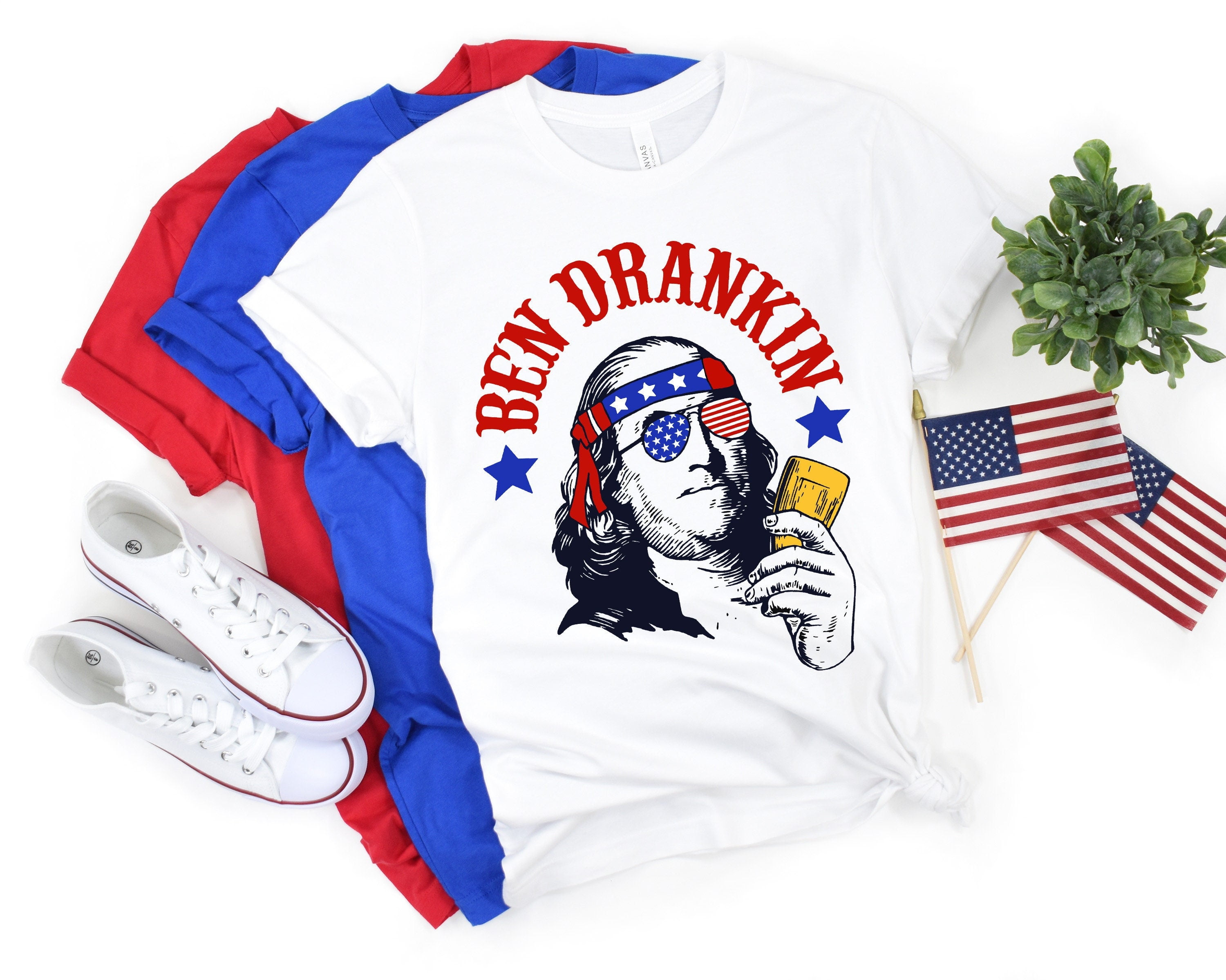 Ben Drankin Funny Fourth of July Shirt, 4th Of July Shirt, Funny Fourth ...