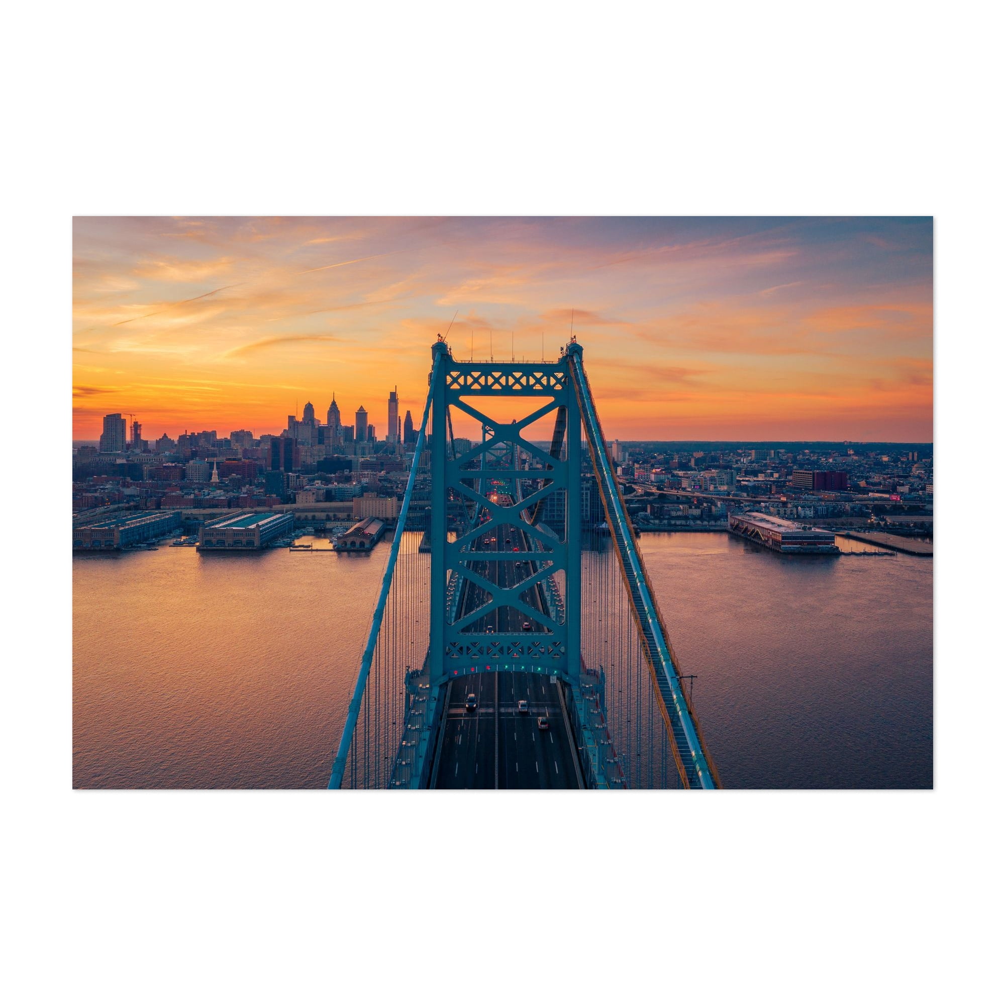 Ben Franklin Bridge 01 - Philadelphia Pennsylvania Photography Bridge ...