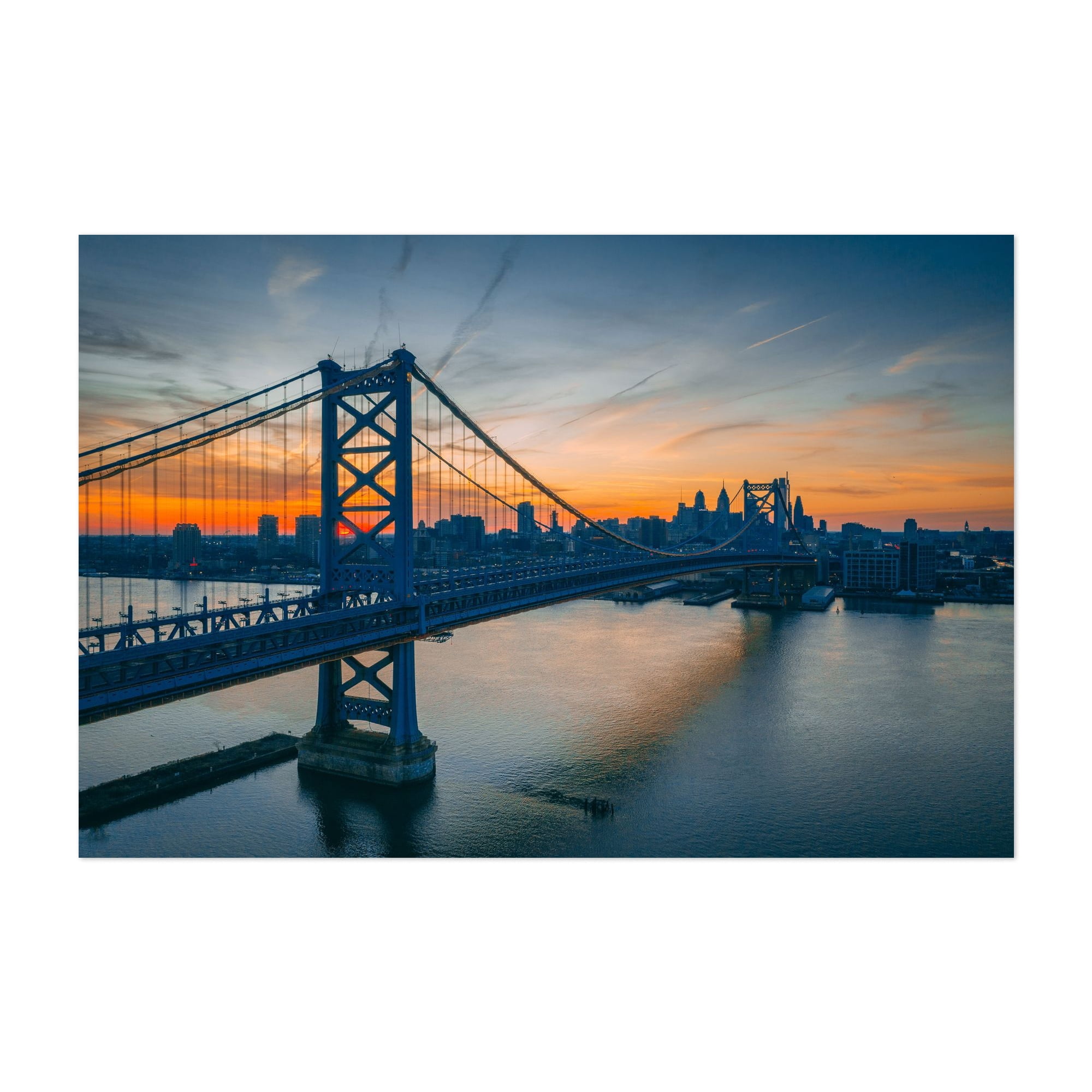 Ben Franklin Bridge 02 - Philadelphia Pennsylvania Photography Bridge ...