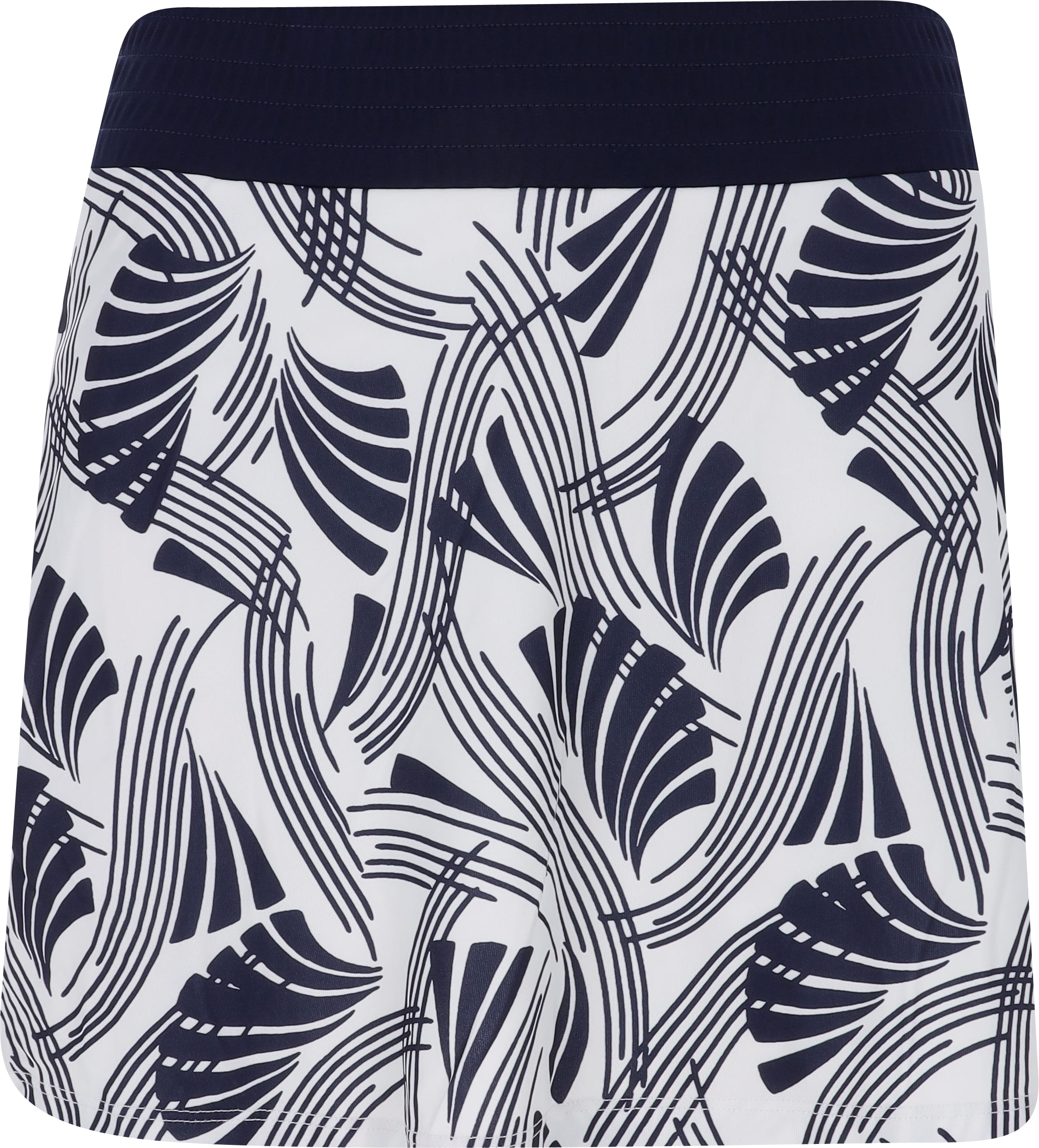 Ben Hogan 16 Inch Leaf Flounce With Side Slits Bright White Skort Women ...