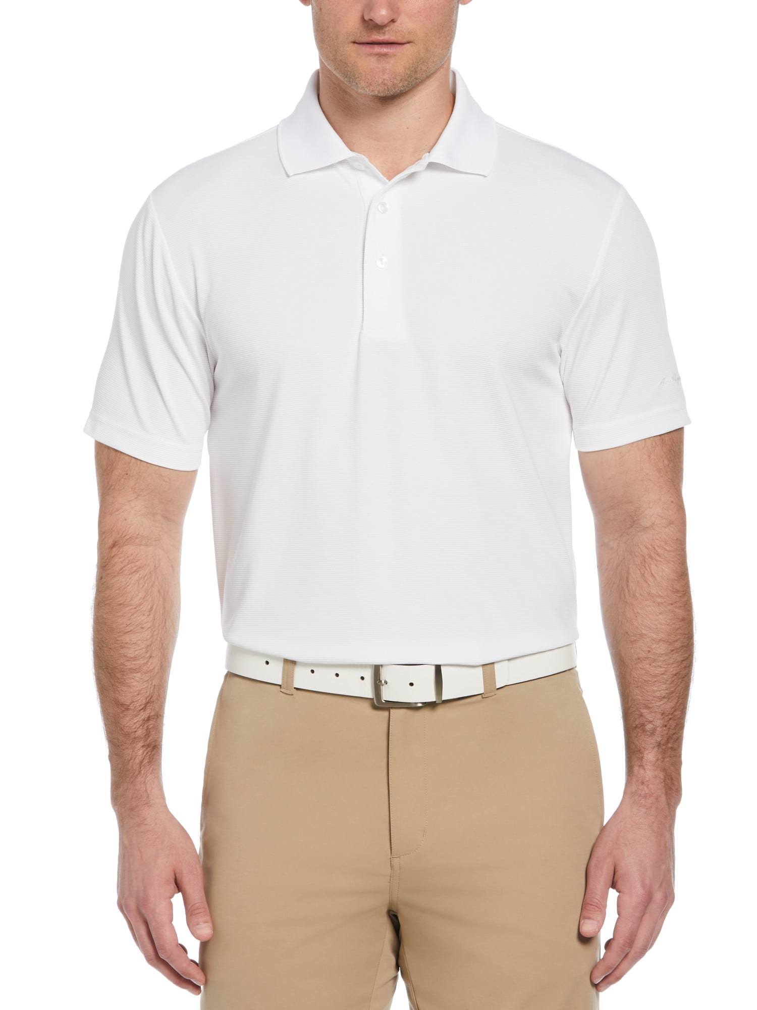Ben Hogan Men's & Big Men's Performance Easy Care Solid Short Sleeve ...