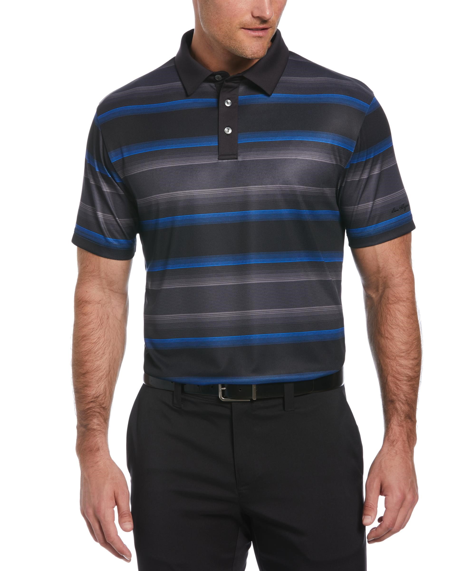 Ben Hogan Men's and Big Men's Chest Stripe Golf Polo Shirt, Up to 5XL - Walmart.com