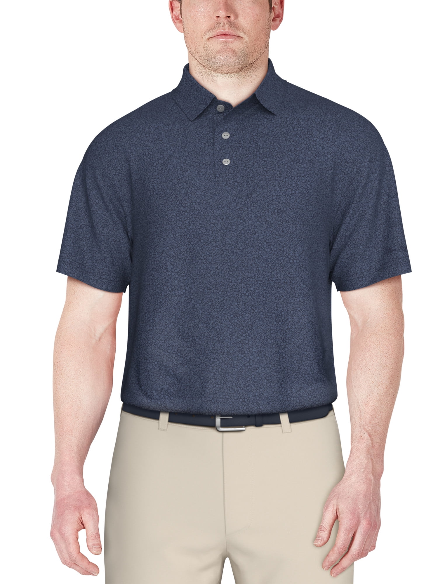 Ben Hogan men's Micro Floral Golf Polo Shirt - 5XL - Walmart.com