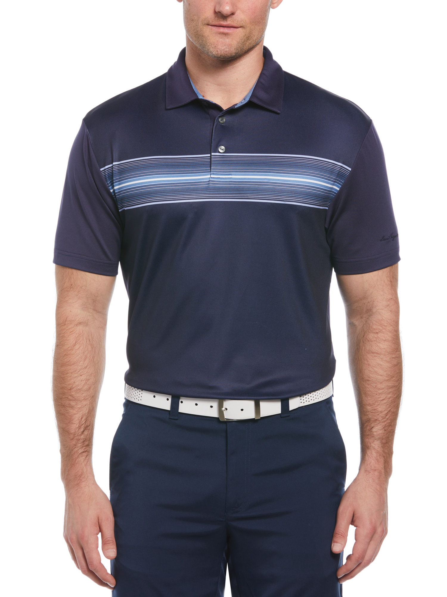 Ben Hogan Performance Men's Fading Geo Print Golf Polo Shirt - Walmart.com