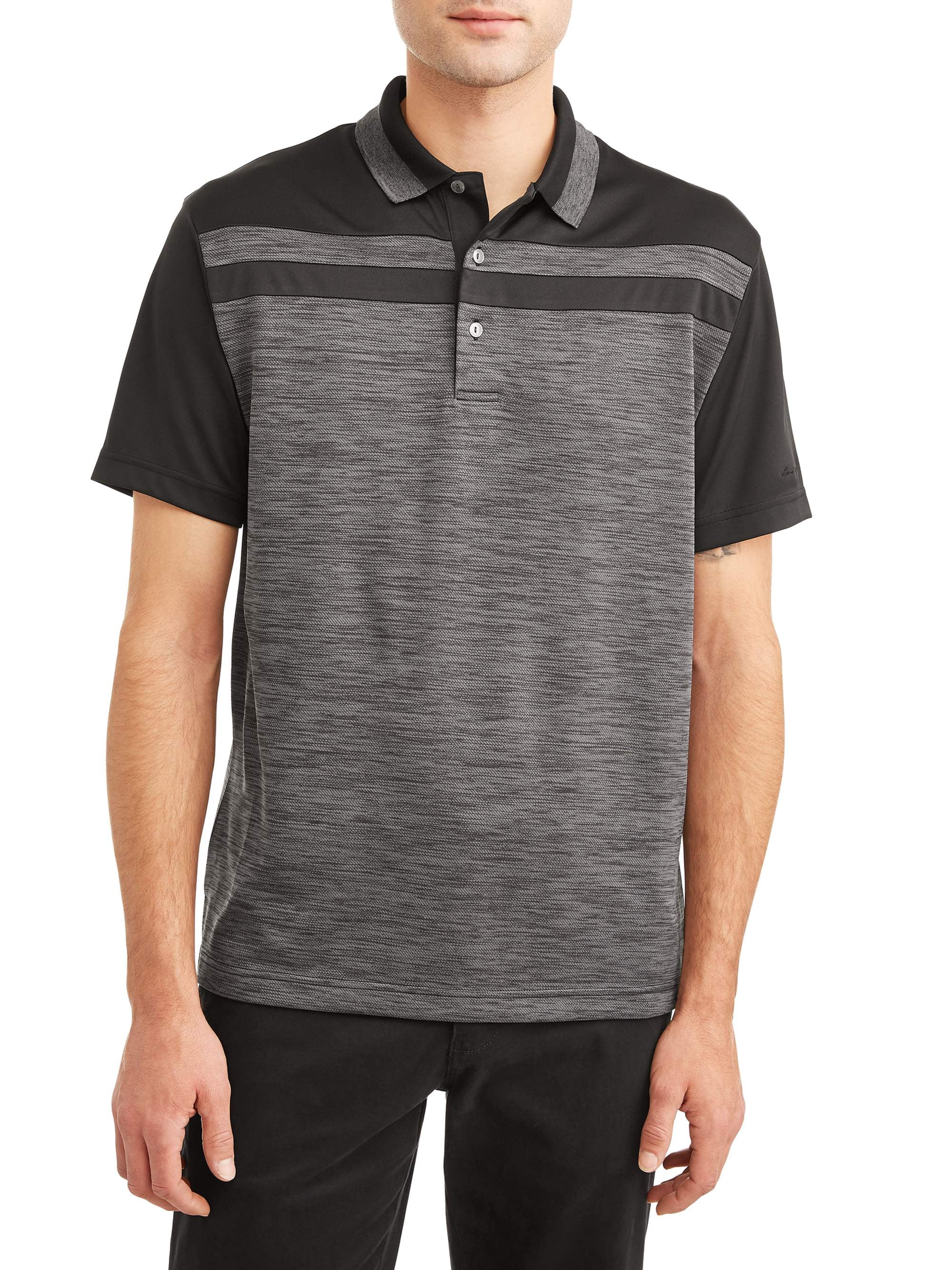 Ben Hogan Men's performance short sleeve color block golf polo shirt ...
