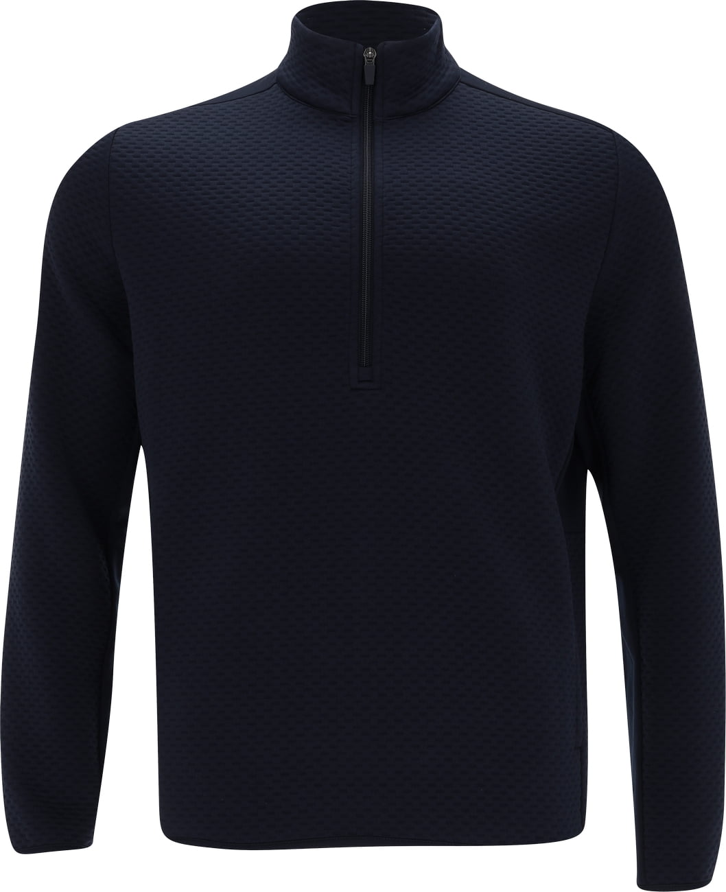 Ben Hogan Textured 1/4 Zip Mock Neck Peacoat Outerwear Men XXL ...