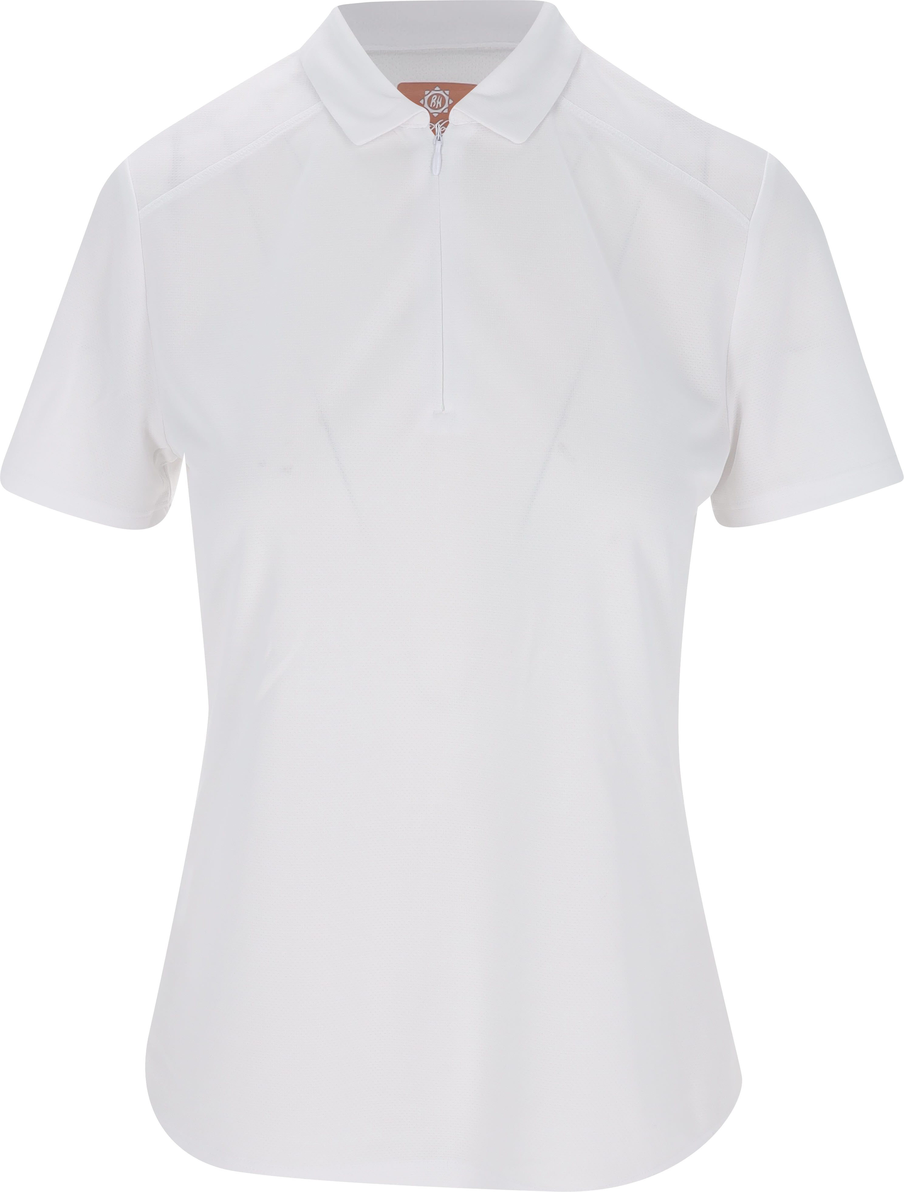 Ben Hogan Ventilation Solid Zip Bright White Shirt Women XL - Walmart.com