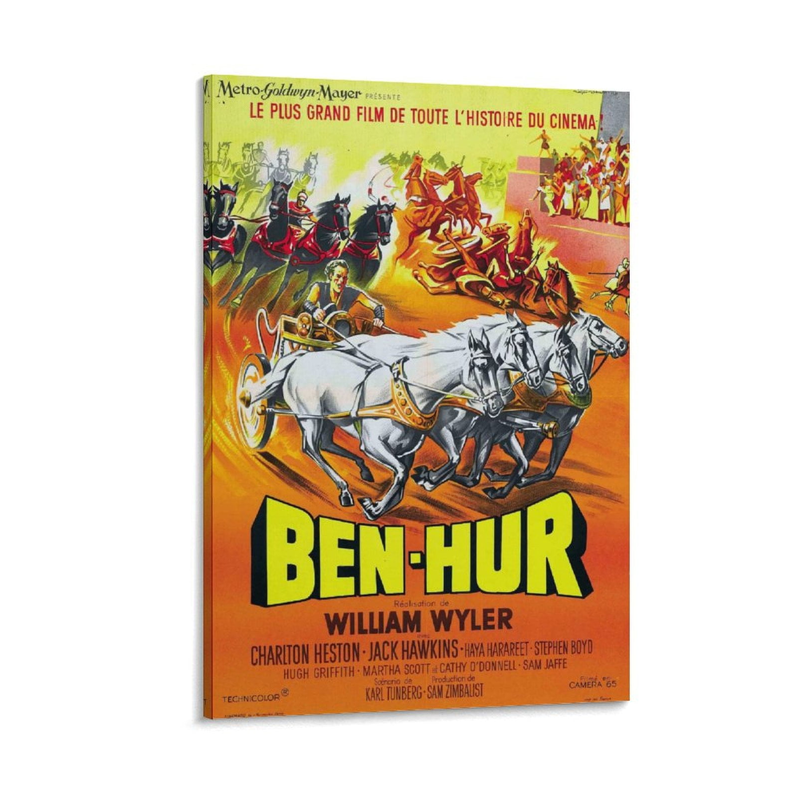 Ben Hur Classic Movie Poster Home Decor Poster Wall Art Hanging Picture ...