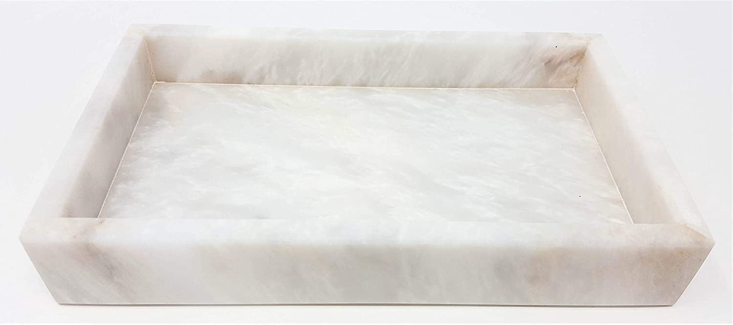 Ben&Jonah Roman Pallace Collection Powder White Honed Marble Small ...