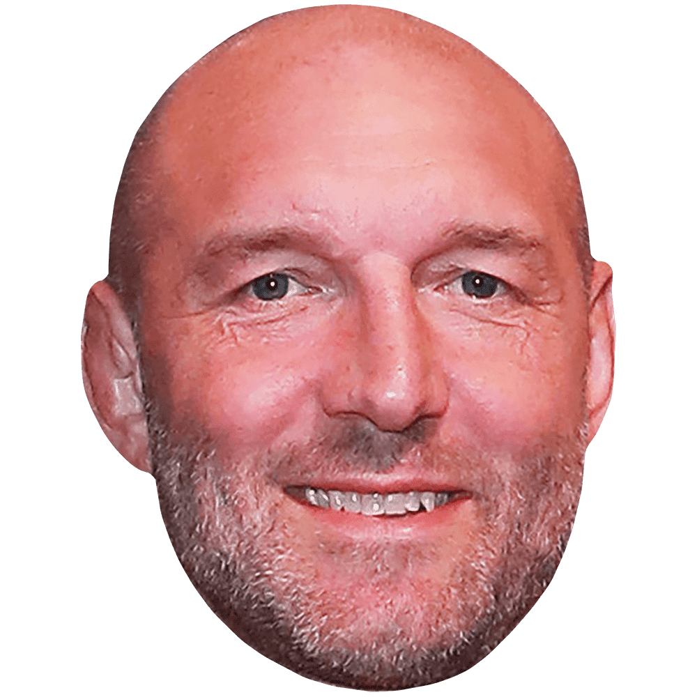 Ben Kay (Stubble) Big Head. Larger than life mask. - Walmart.com