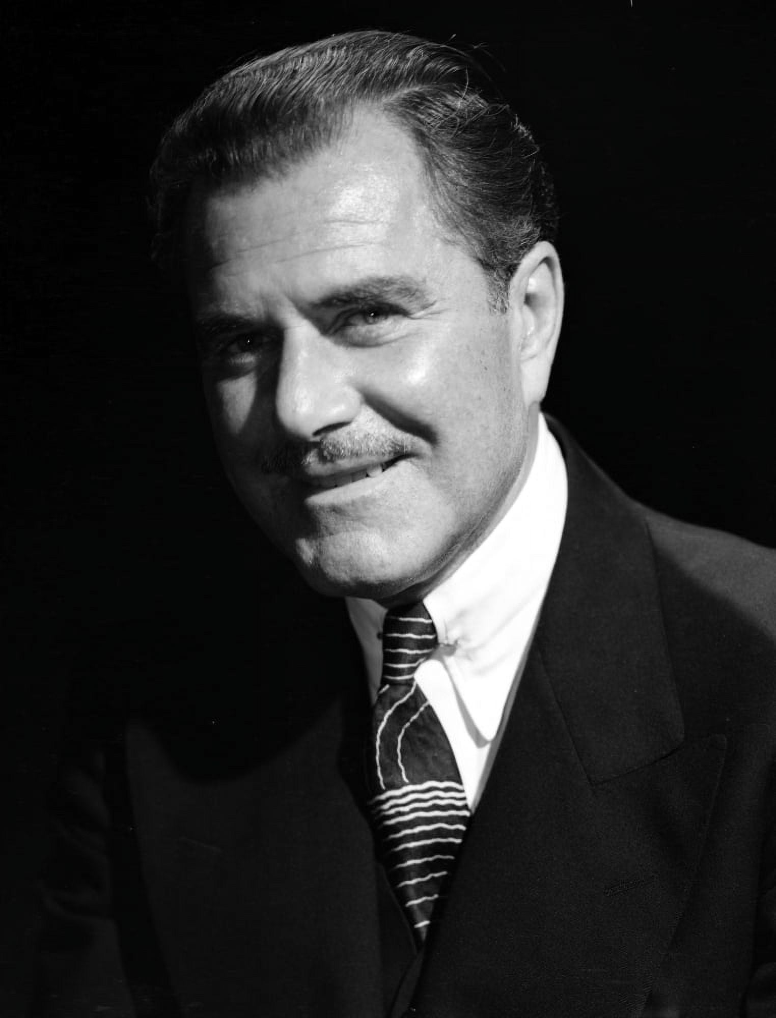 Ben Lyons Portrait smiling in Black Suit and Black Ties Photo Print (24 ...