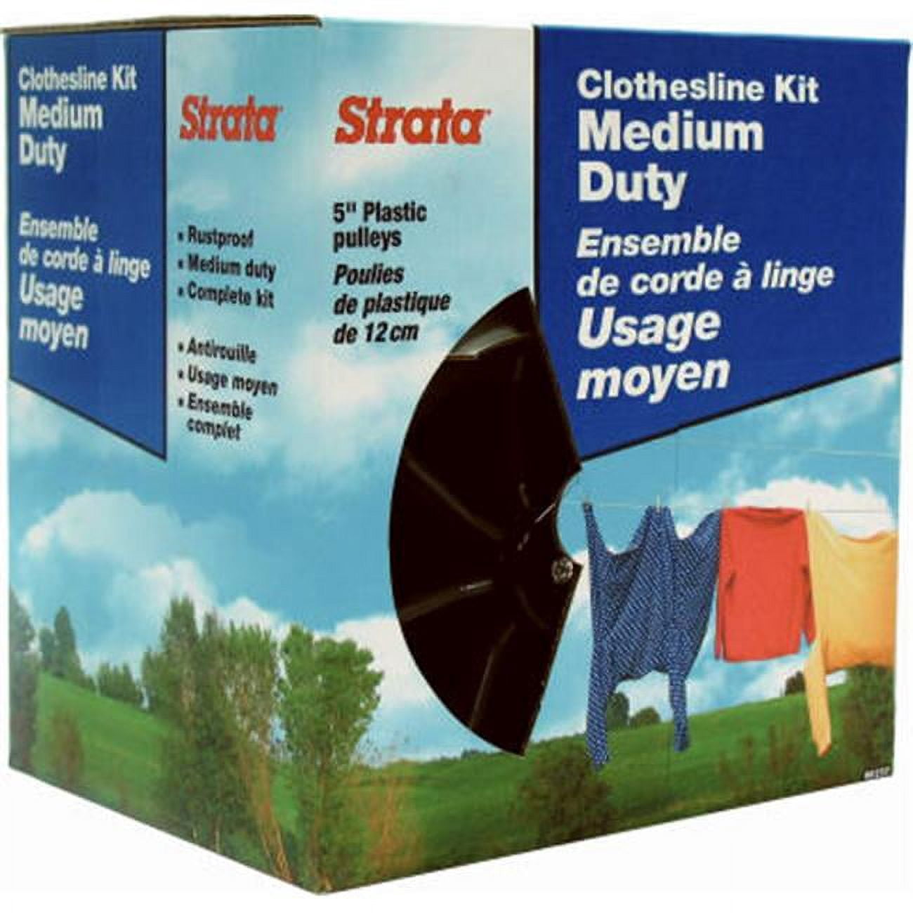 Ben-Mor Cables 90237 Medium Duty Clothesline Kit - Walmart.com