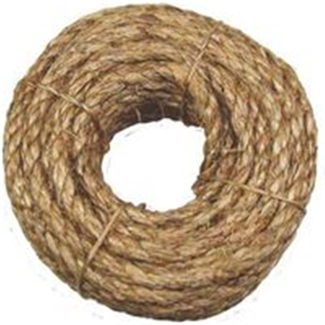 Ben-Mor Rope Manila 3Strand 3/8 X 50Ft 60588 - Walmart.com