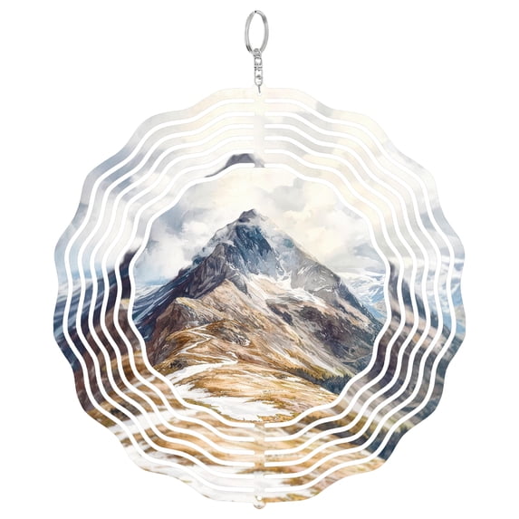 Ben Nevis Scotland Wind Spinner, 3D Kinetic Mountain Garden Decor ...