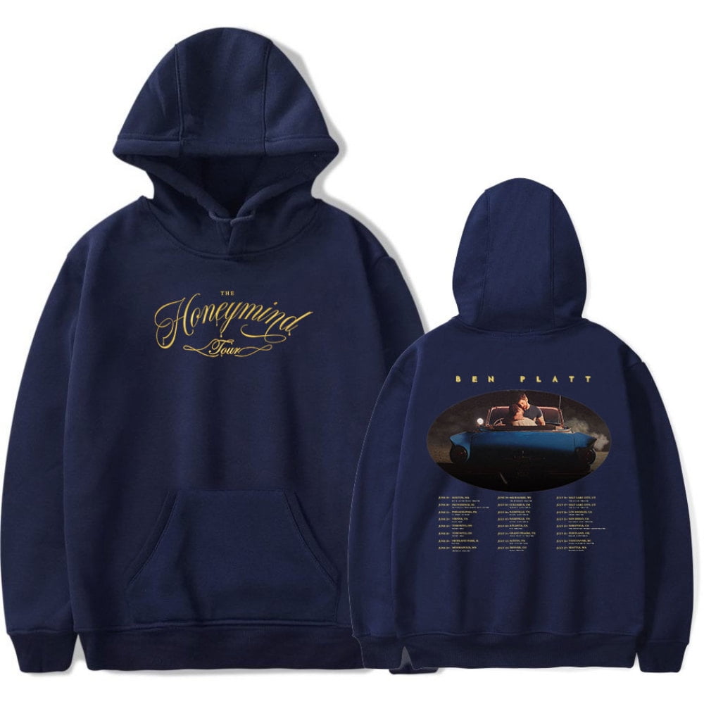Ben Platt Honeymind Tour 2024 Merch Hoodie Pockets Drawstring Unisex ...