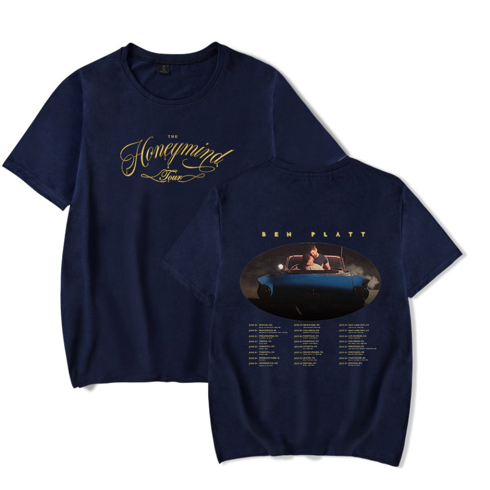 Ben Platt Honeymind Tour 2024 Merch Short Sleeve T-shirt Unisex Fashion ...