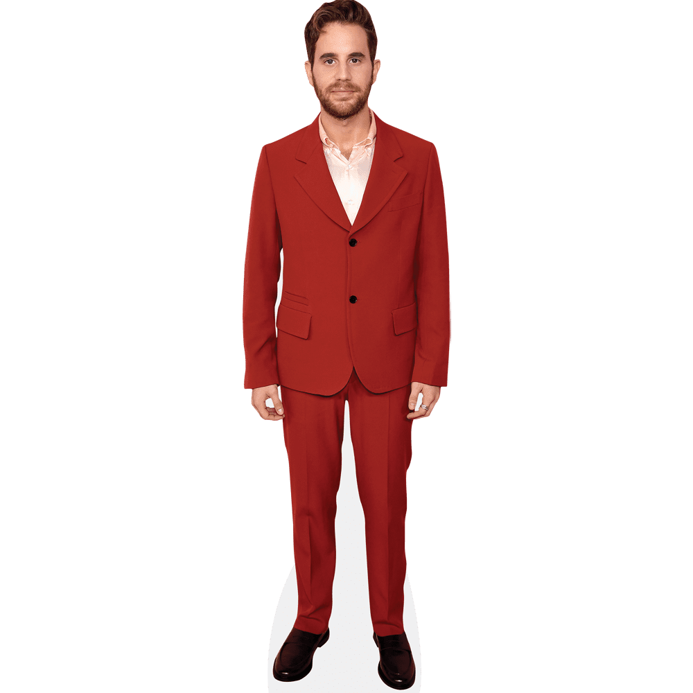 Ben Platt (Red Suit) Mini Cardboard Cutout Standee - Walmart.com