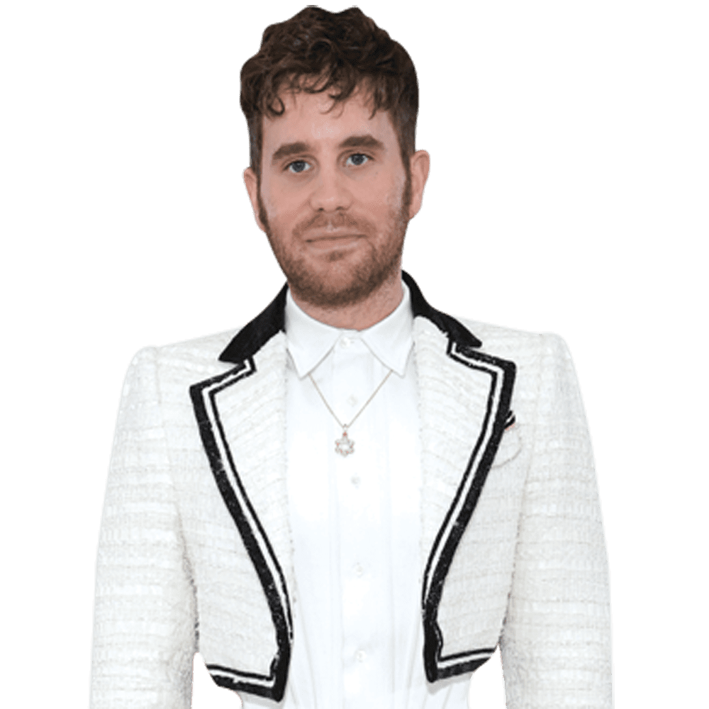 Ben Platt (White Suit) Half Body Buddy Cutout - Walmart.com