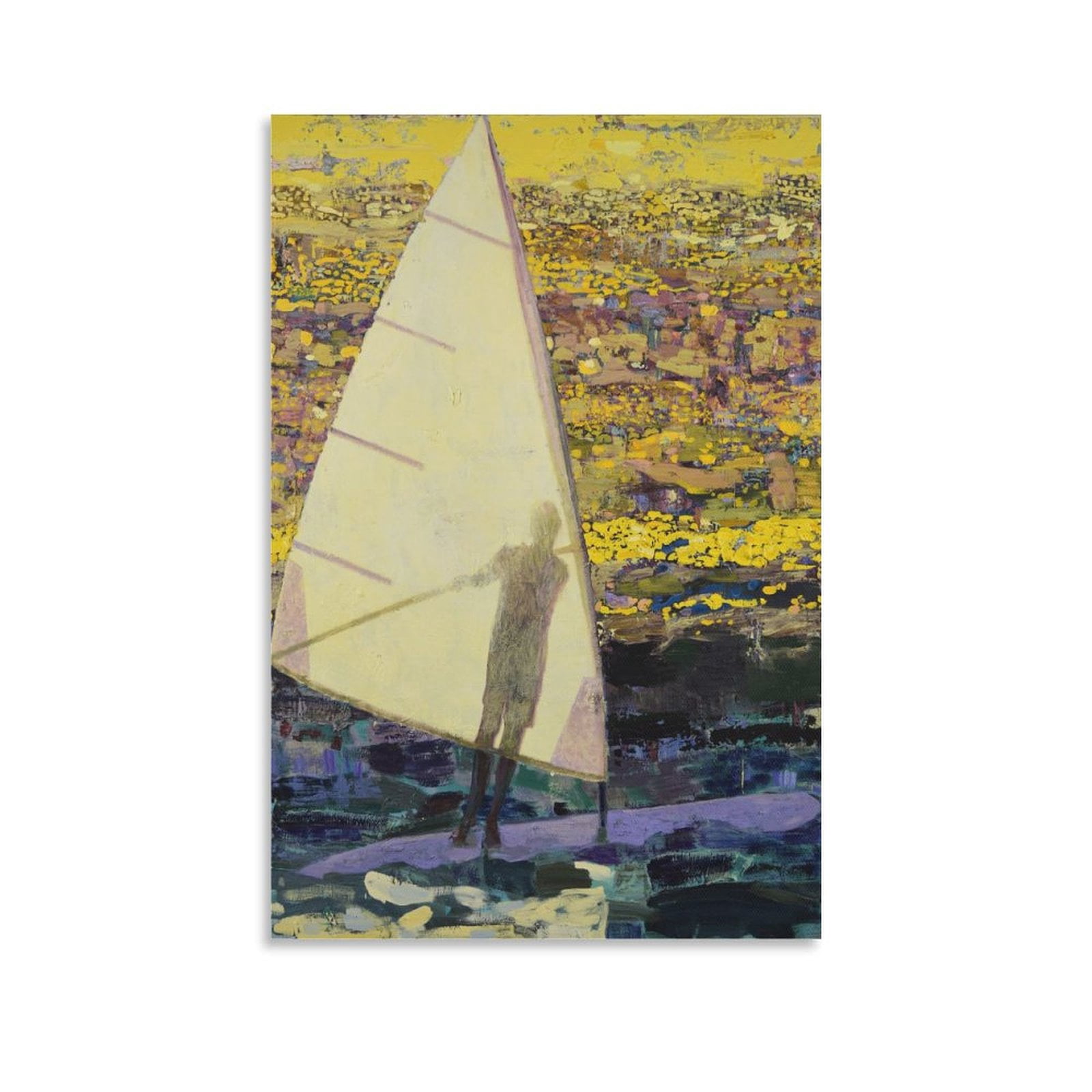 Ben Reeves Sailing Competition Painting Poster Print Photo Art Painting ...