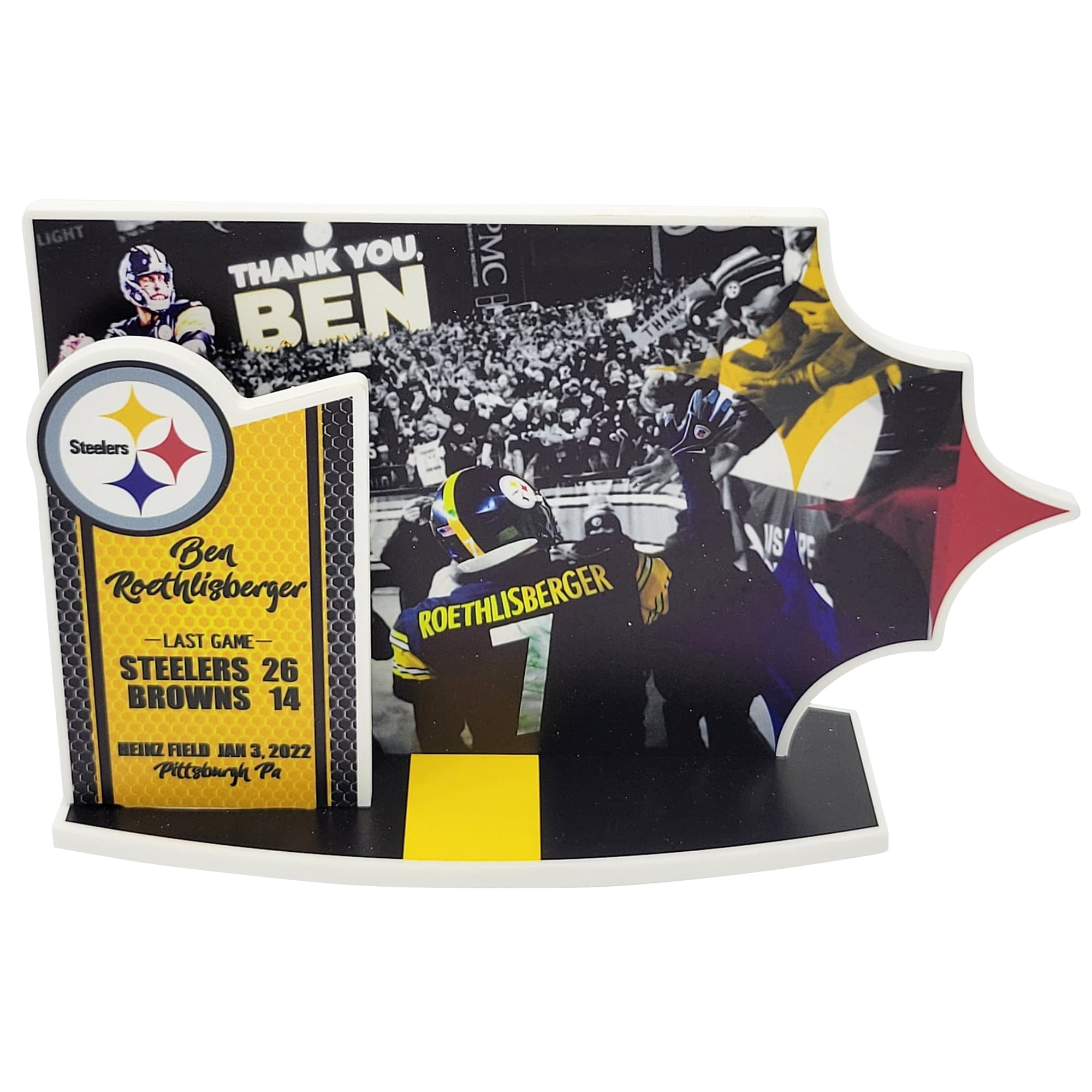 Ben Roethlisberger Pittsburgh Steelers Last Game 12'' Player Standee ...