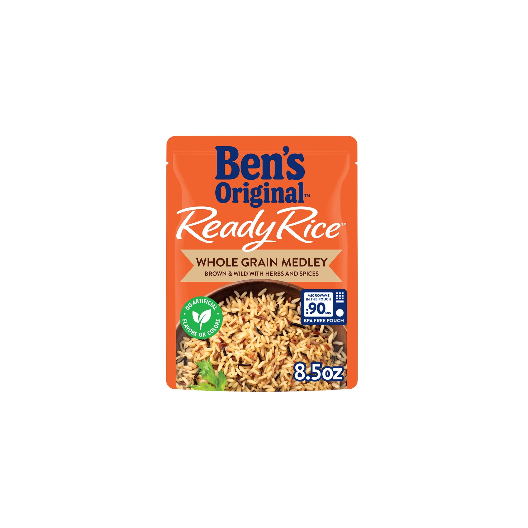 Uncle Ben's Ready Rice, Whole Grain Medley, Brown and Wild, Microwave ...