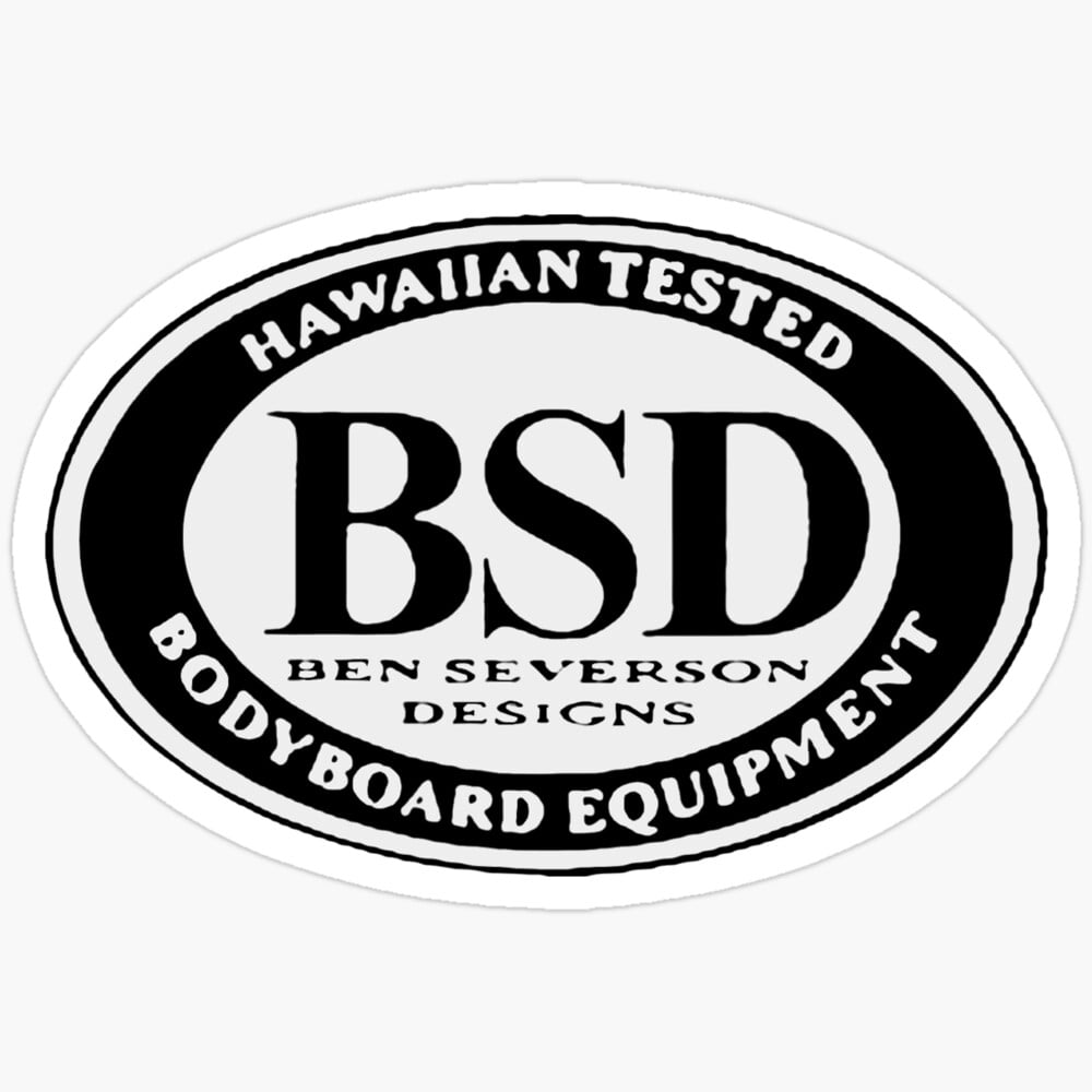 Ben Severson Bodyboard 2 Sticker Phone Decal Water Bottle Stickers Car ...