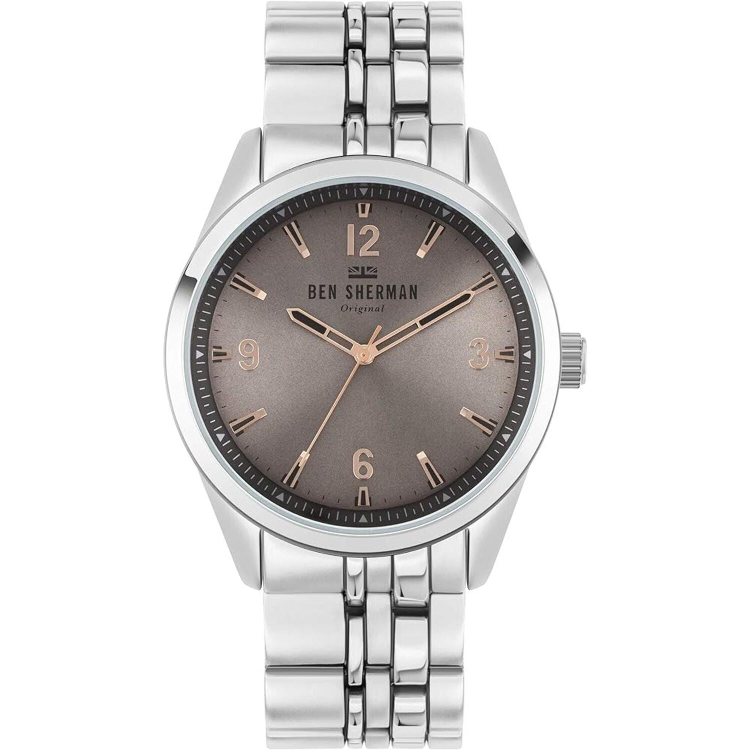 Ben Sherman Gray Stainless Steel Watch - Walmart.com