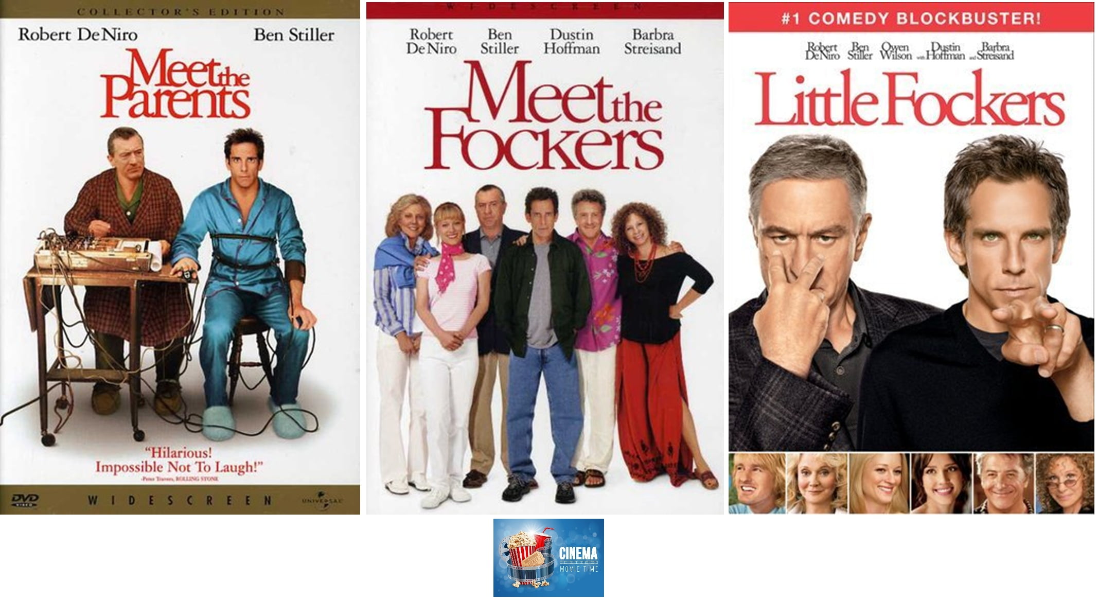 Ben Stiller Triple Feature MEET THE PARENTS, MEET THE FOCKERS, & LITTLE ...
