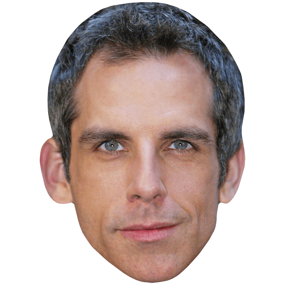 Ben Stiller (Young) Big Head. Larger than life mask. - Walmart.com