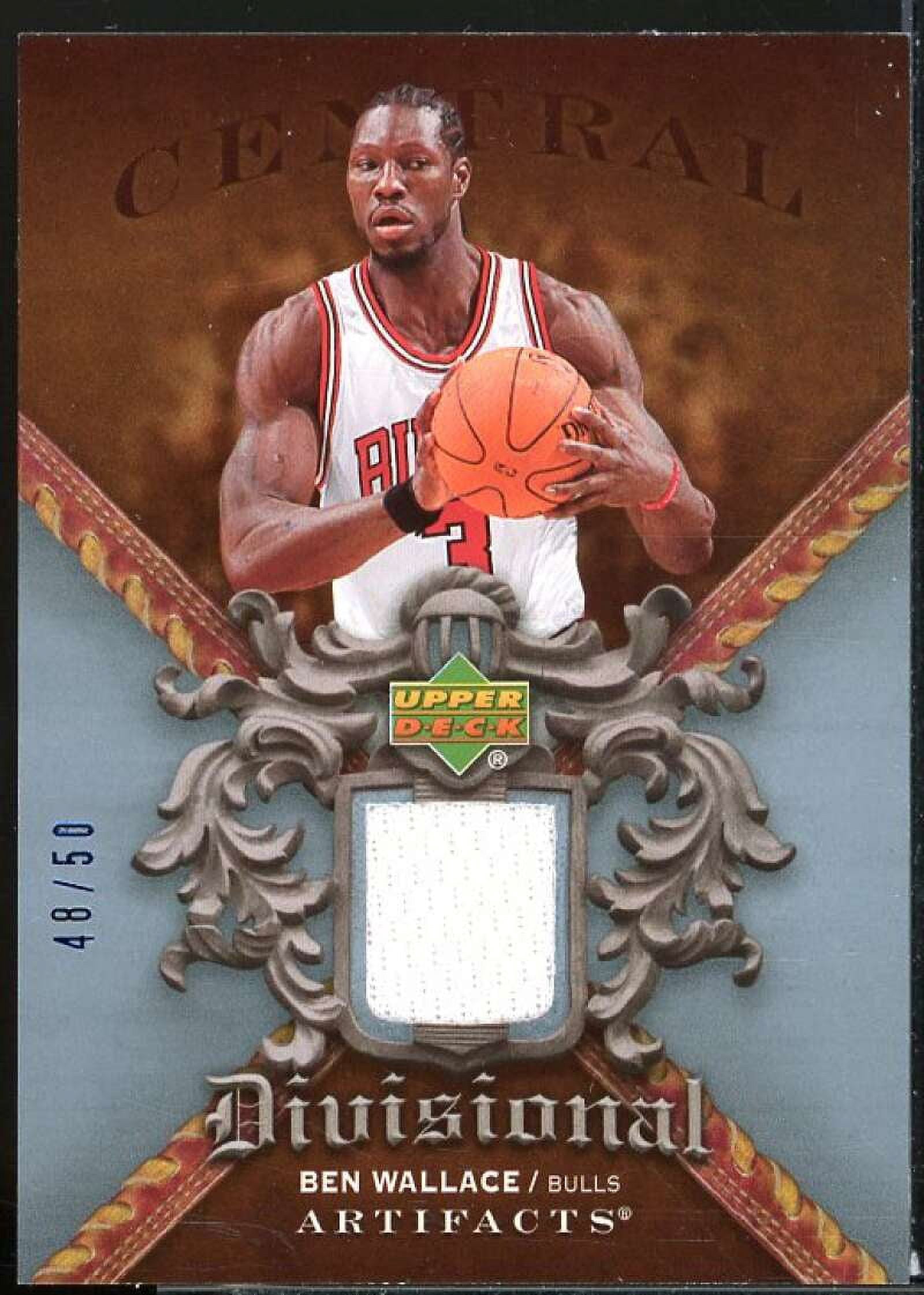 Ben Wallace Card 2007-08 Artifacts Divisional Artifacts #DAWA - Walmart.com