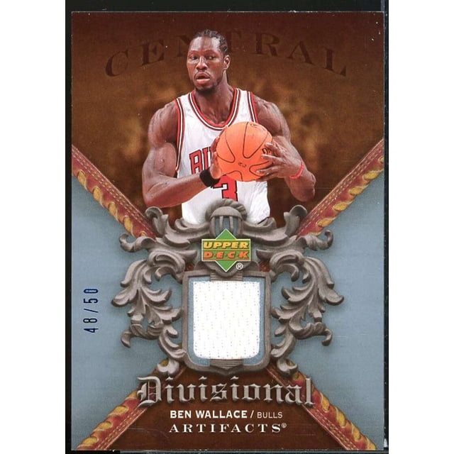 Ben Wallace Card 2007-08 Artifacts Divisional Artifacts #DAWA - Walmart ...