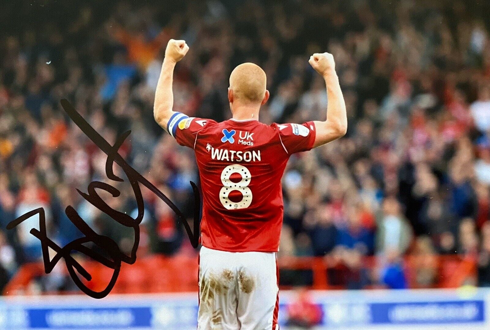 Ben Watson Genuine Hand Signed 6X4 Photo - Nottingham Forrest 2 ...