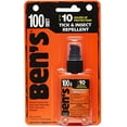 Bens 100 Tick & Insect Repellent, 1.25 Fl Oz Pump Spray, 10 Hours ...