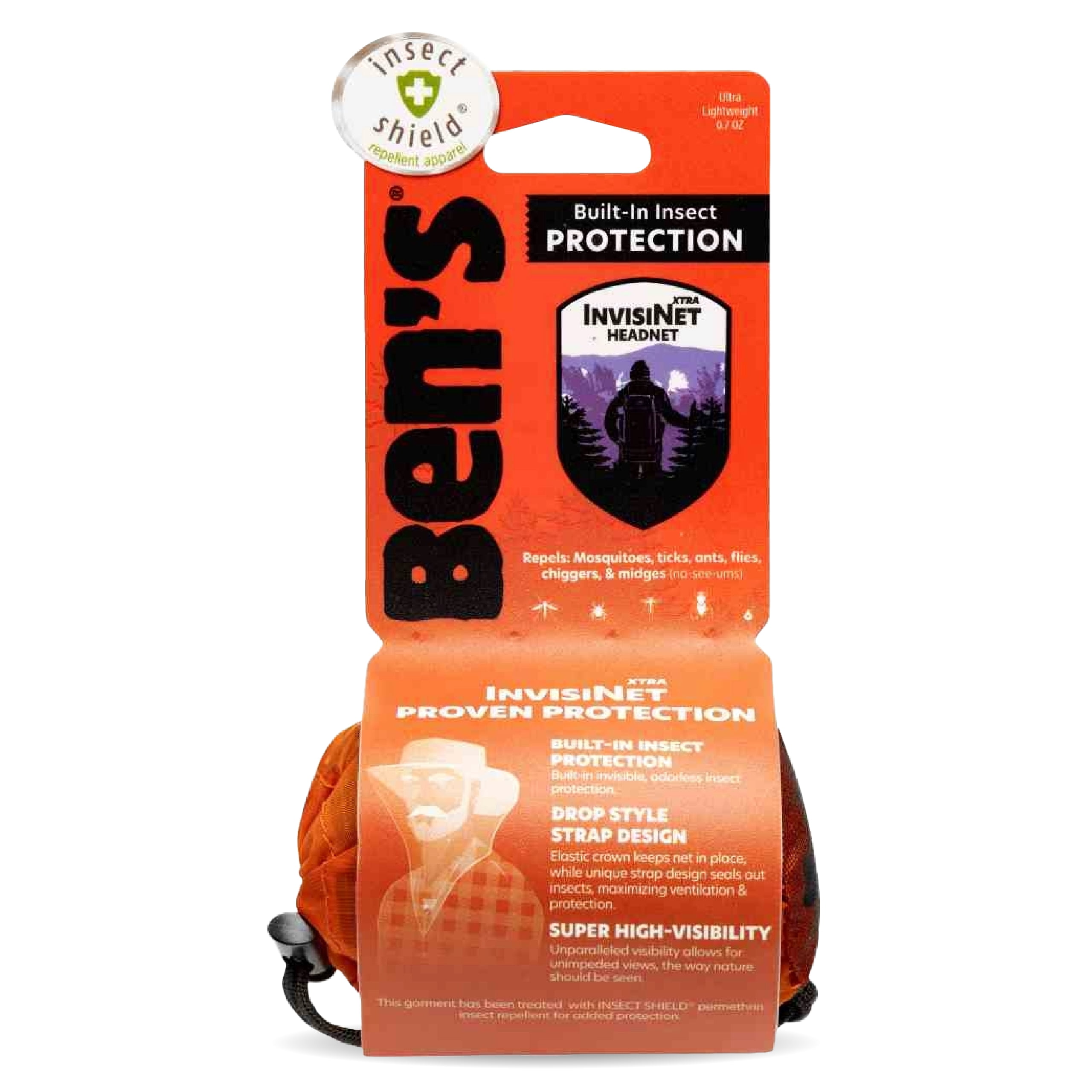 Ben's InvisiNet Xtra with Insect Shield - Walmart.com