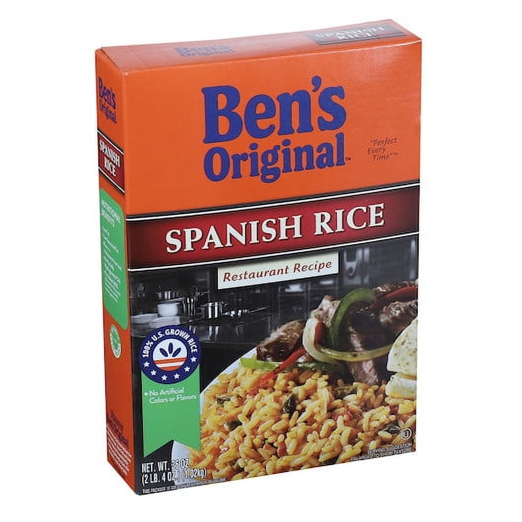 Ben s Original Spanish Rice, 36 Ounces, 6 Per Case - Walmart.com