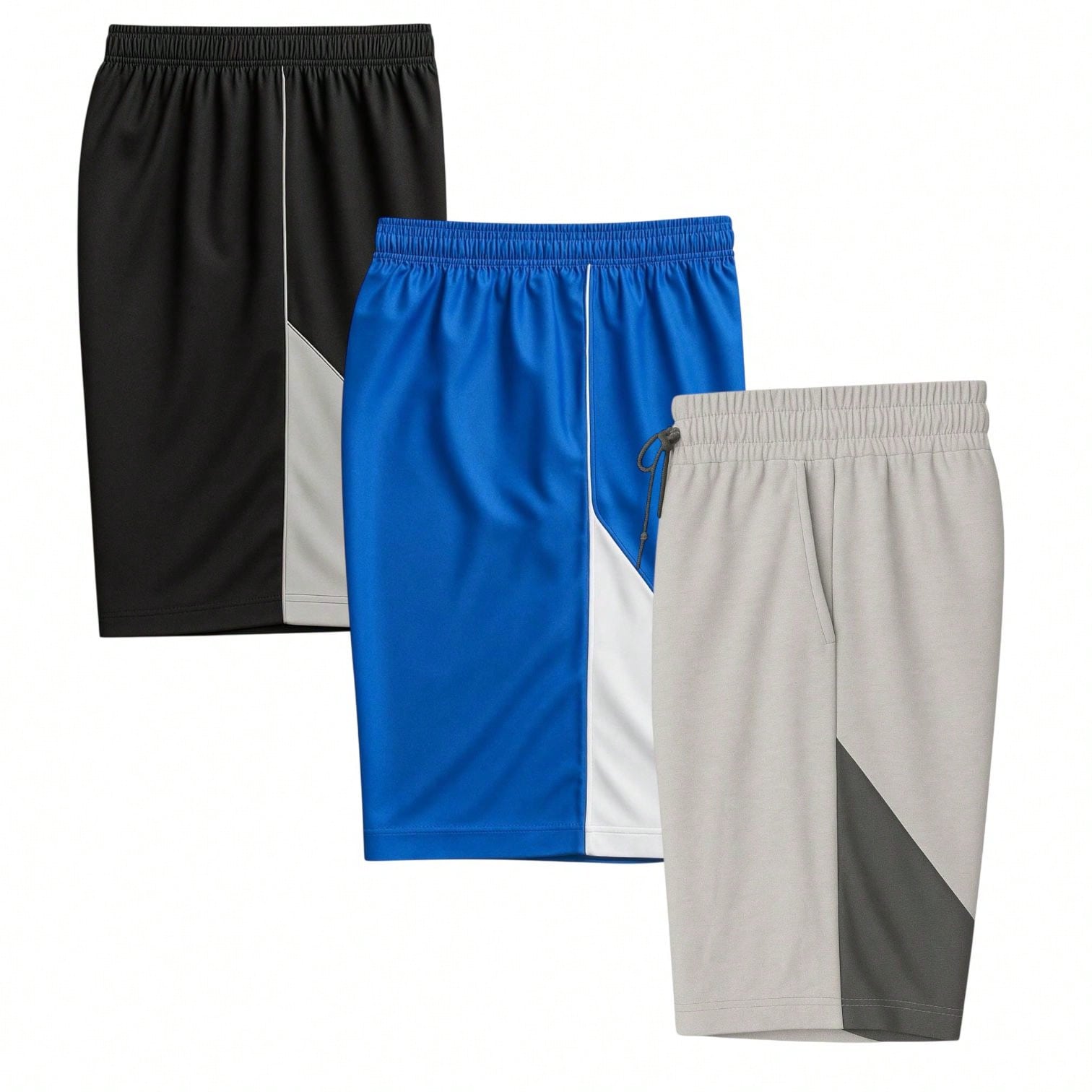 BenBen Men Athletic Shorts Mesh Workout Exercise Running Gym Wear - 3 ...