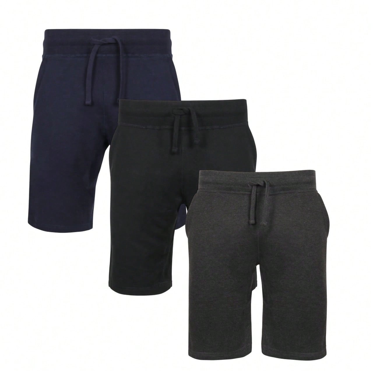 BenBen Men's Shorts Athletic Gym Workout Exercise Running French Terry ...
