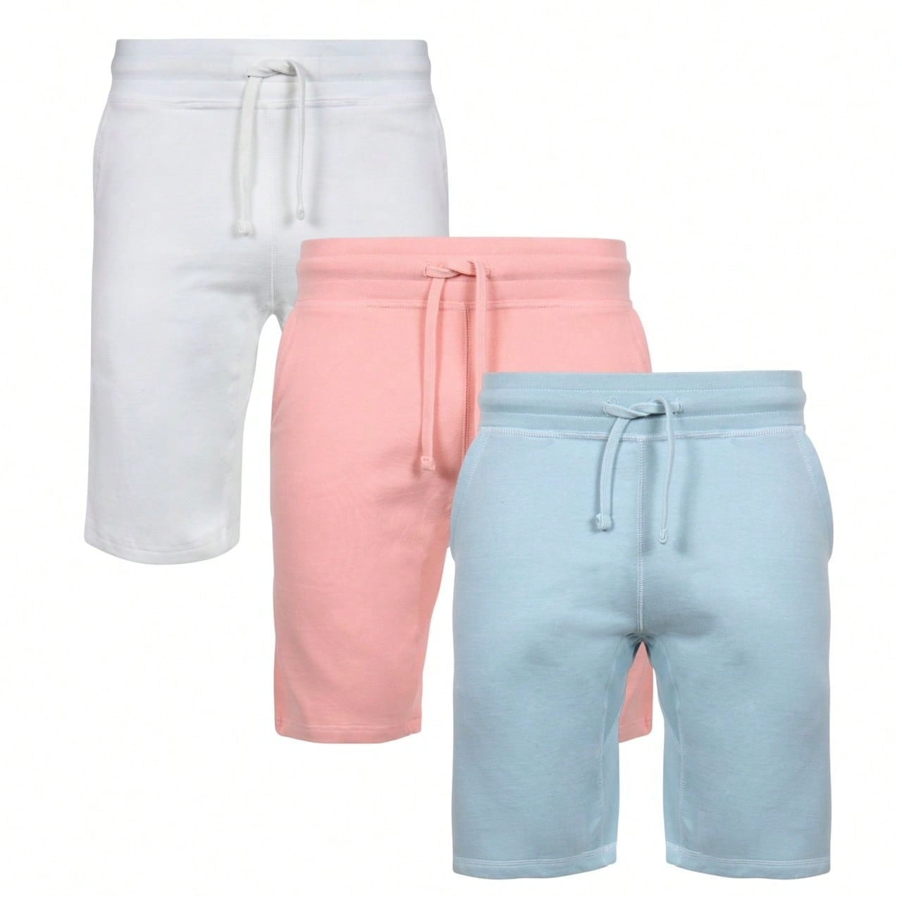 BenBen Men's Shorts Athletic Gym Workout Exercise Running French Terry ...