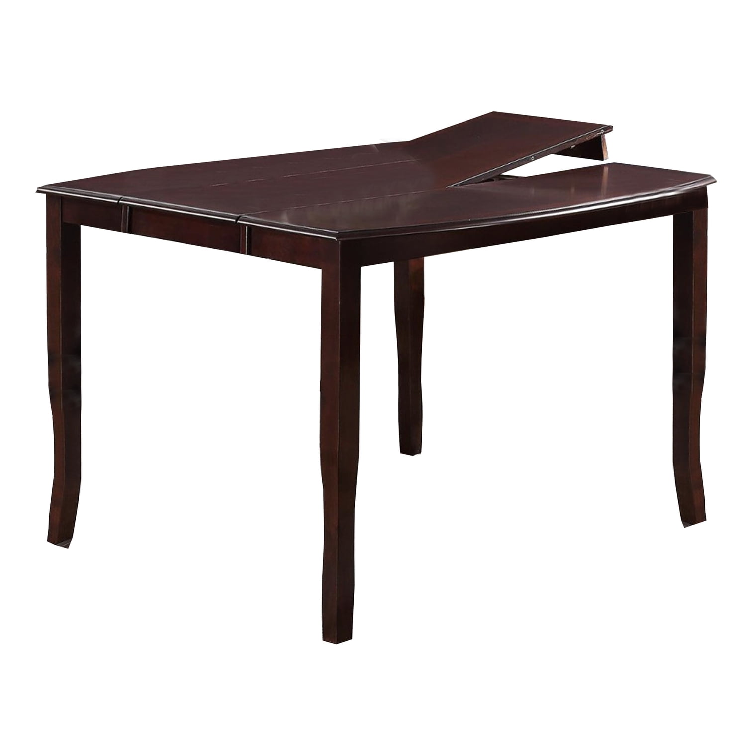 Benjara Anticardium Wood Counter Height Extension Table Brown - Walmart.com
