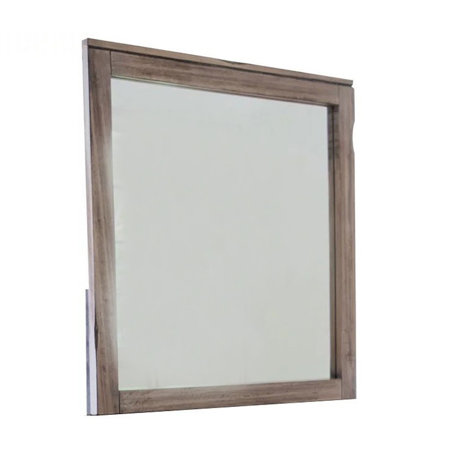 Piel 36 Inch Mirror, Classic Multi Step Lacquer, Hand Disstresed Brown ...