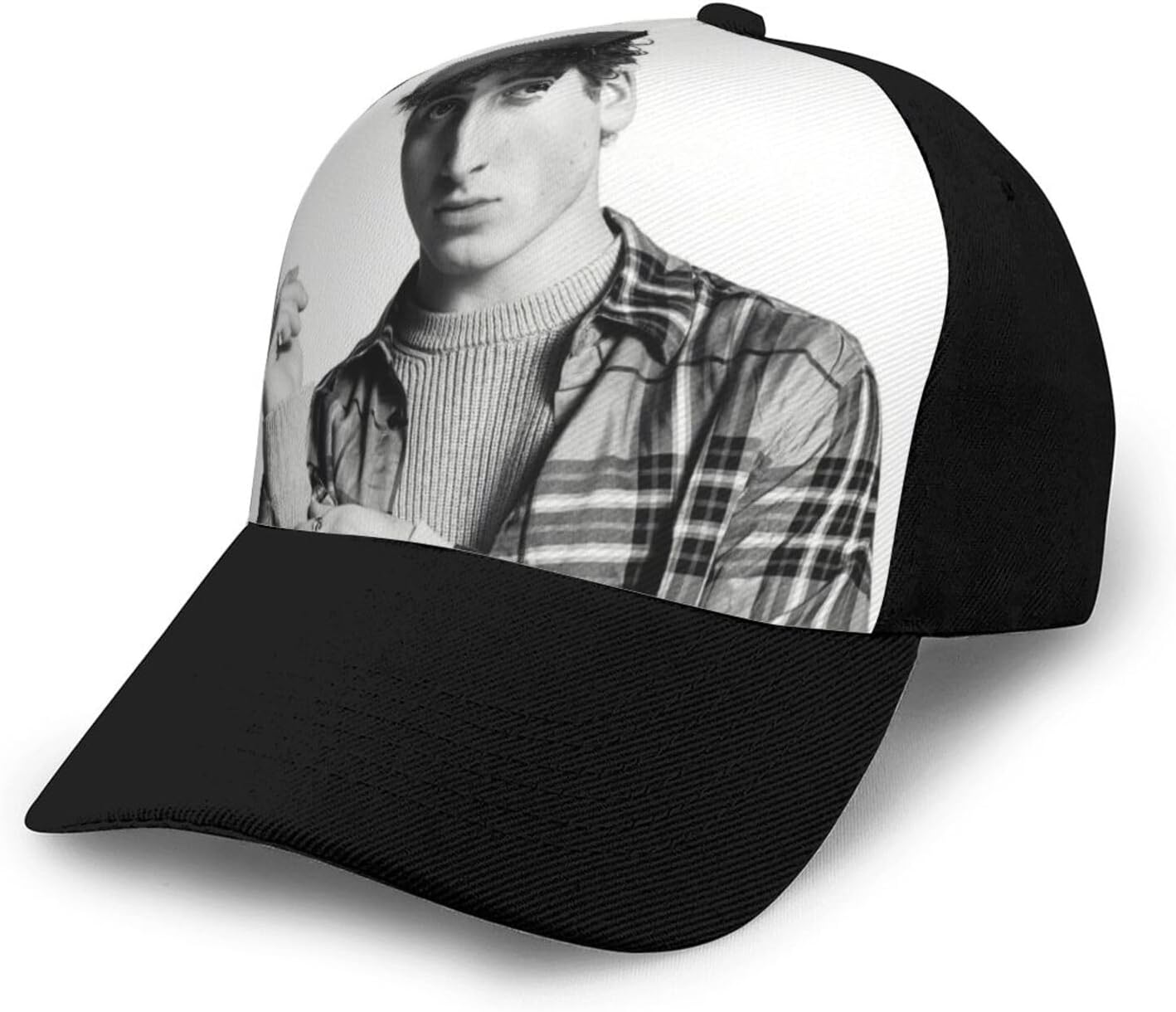 BenSon Boone Baseball Cap Spliced Curved Unisex Classic Low Profile Cap ...