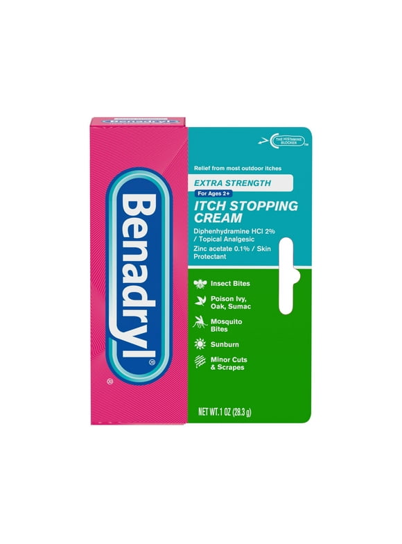 Benadryl Itch Cream In First Aid
