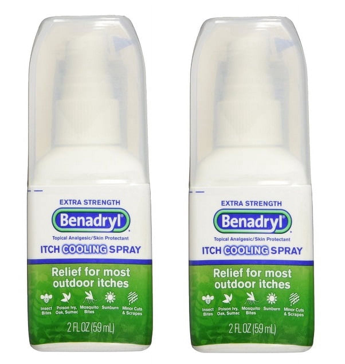 Benadryl Itch Relief Spray Extra Strength 2 oz (Pack Nepal | Ubuy