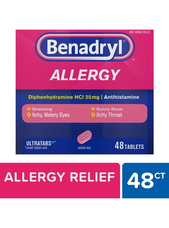 Equate Allergy Tablets in Allergy Medicine - Walmart.com