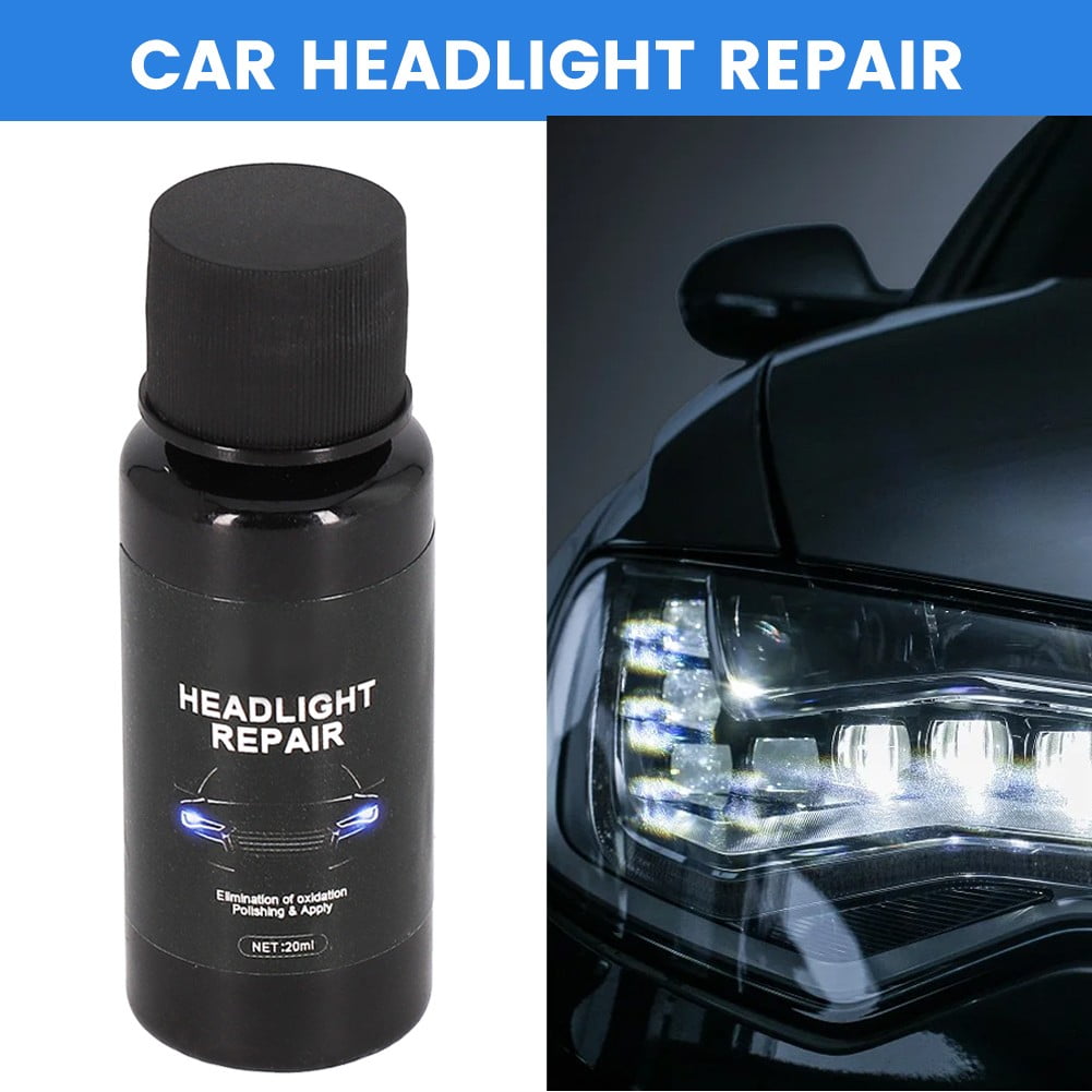Benafini Car Headlight Polishing Agent Scratch Remover Repair Fluid ...