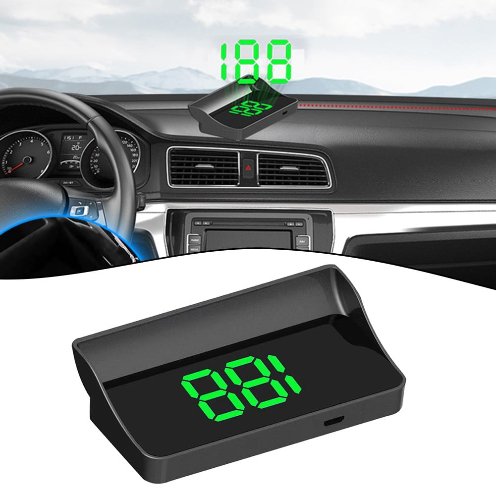 Benafini HUD GPS Head Up Display Speedometer Odometer Car Digital Speed ...