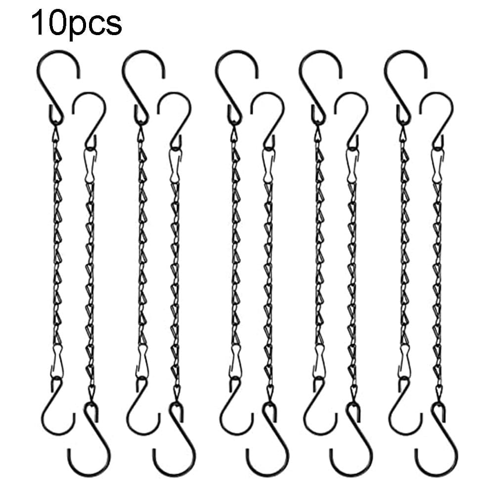 Benafini Plant Hanging Chain 10 inch Metal Hanging Basket Chain for ...