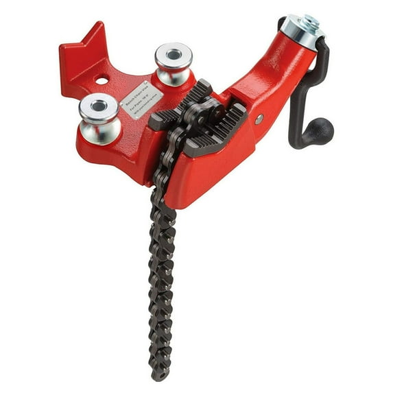 Bench Chain Vise 1/8-5 Inch Pipe Vise - Heavy Duty Cast Iron Pipe Clamp ...